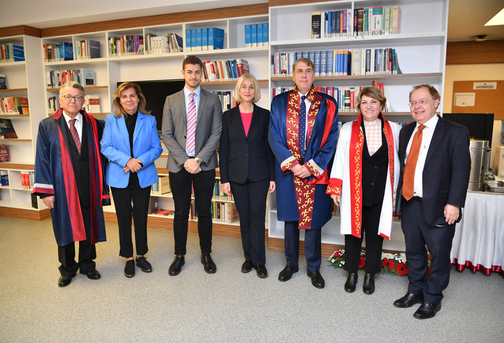 "HONORARY DOCTORATE AWARD PRESENTED TO PROF. DR. DR. DR. H.C. DİETER G ...